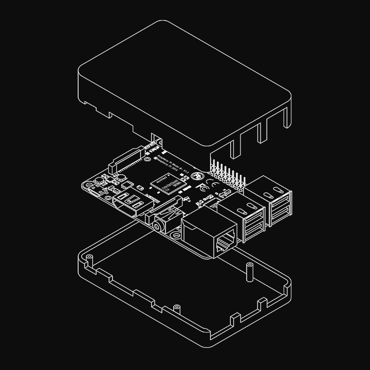 Isometric Pi Tee (Black) – N-O-D-E